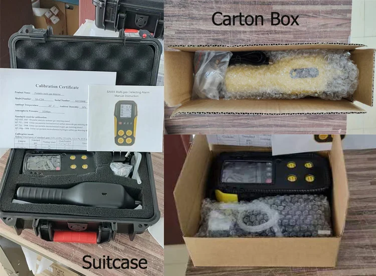 Coal Mining Gas Meter Devices - Sox, Nox, CO2, CO, O2, H2S