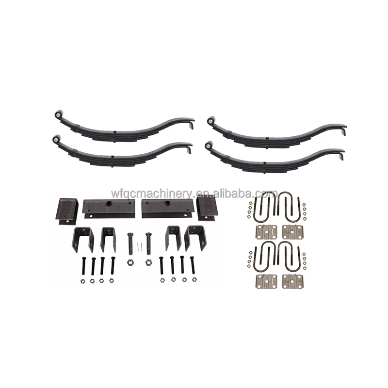 Tandem Axle 2" Slipper Leaf Spring Suspension Hanger Kit For 7000 Lb ...