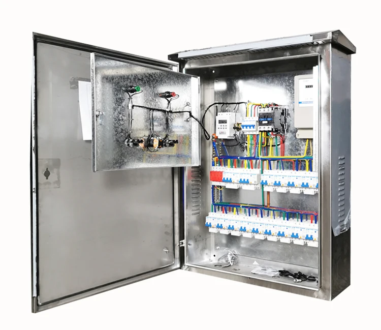 Durable Electrical Box - Plastic Enclosure & Circuit Breaker
