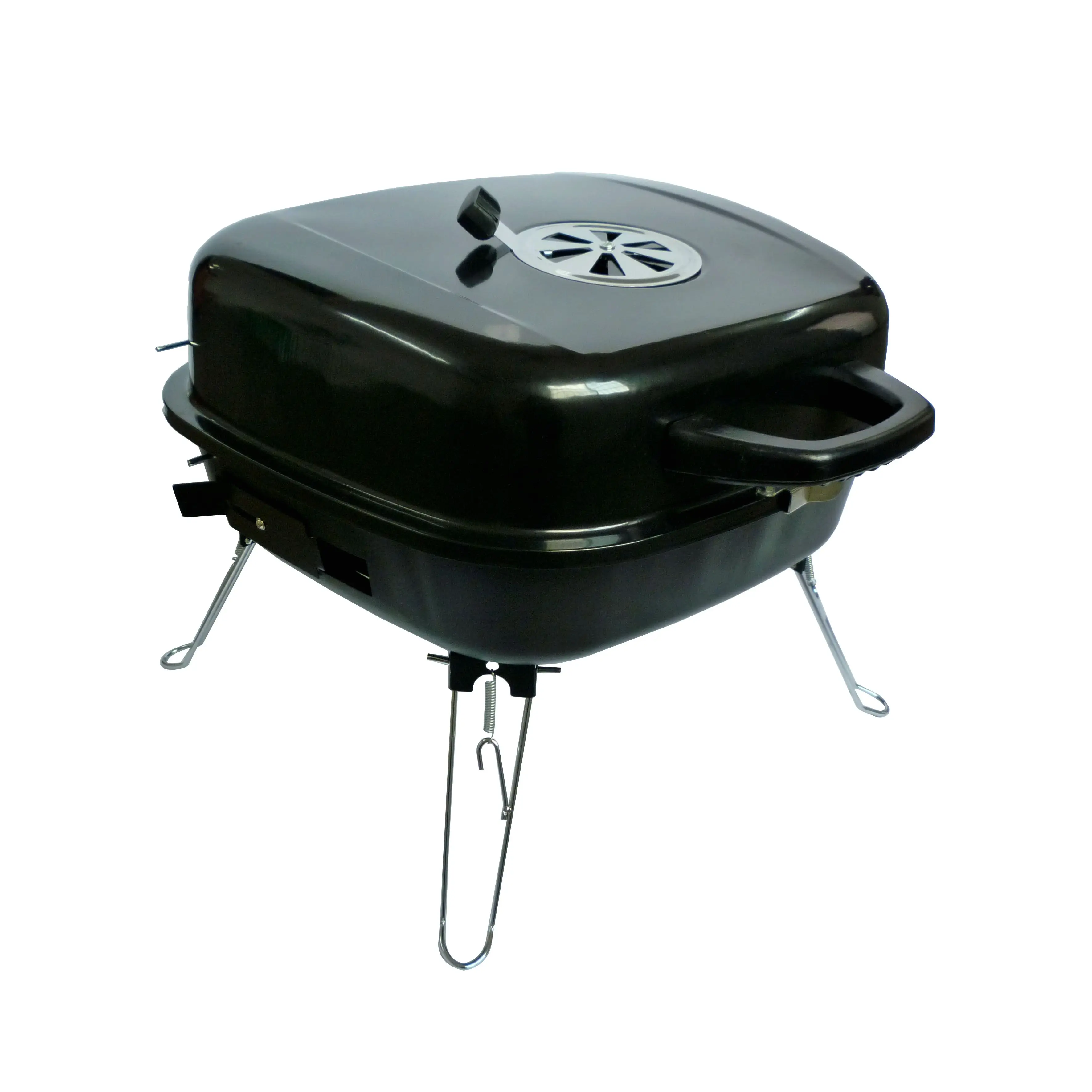 Modern Style Mini Barbecue Steel Small Folding Portable Smokeless Grill ...