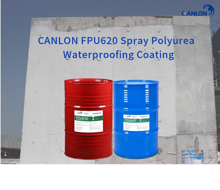 Canlon High Quality Spray Polyurea Waterproofing Coating Zero Voc ...