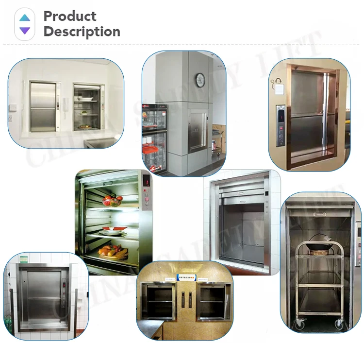 Small Kitchen Food Elevator - Dumbwaiter Lift for Restaurants