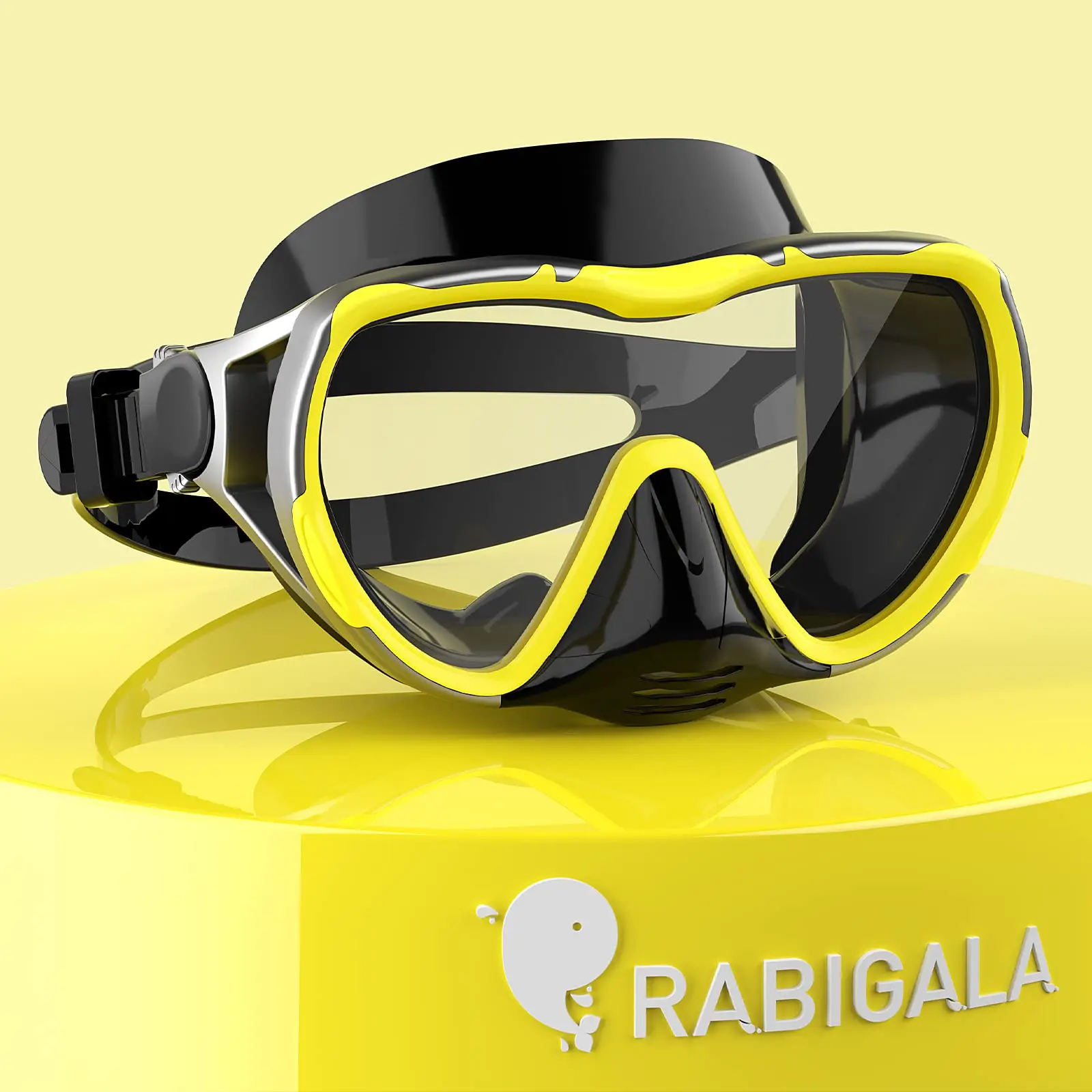 Adult Diving Mask Underwater High Definition Vision 3d Nasal Mask ...