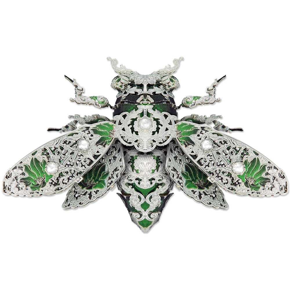 Piececool Metal 3D Puzzles for Adults - Insect-Themed DIY Crafts