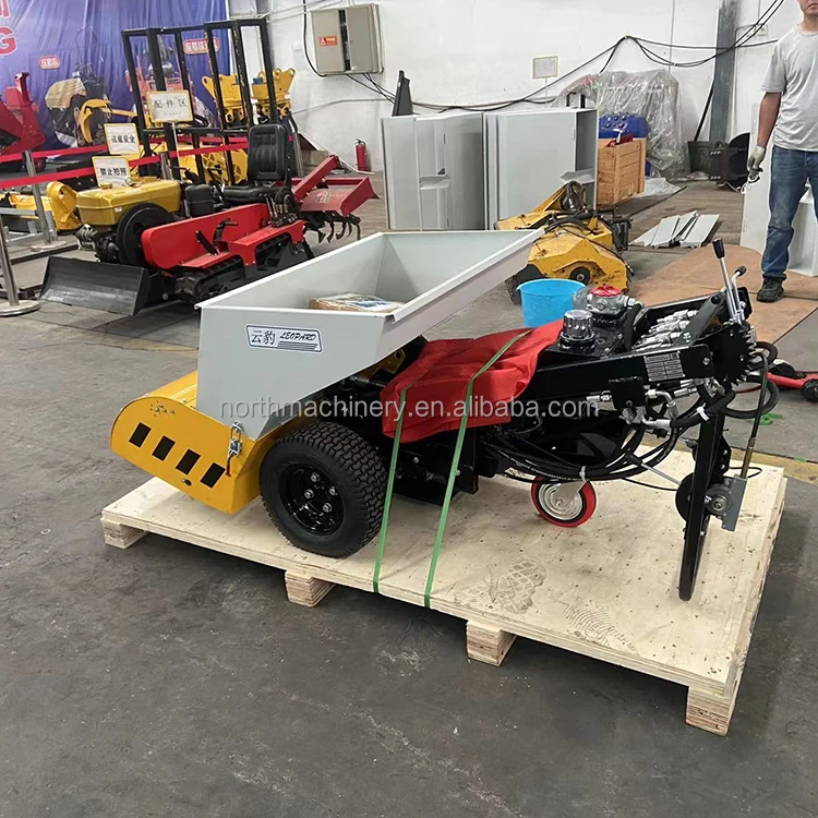 1m Paving Width Road Machine Multi Functional Asphalt Pavers With Wheel ...