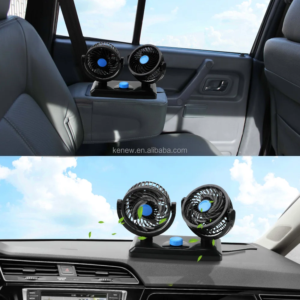 Car Fan Cooling Air Fan - Powerful & Quiet Dashboard Solution