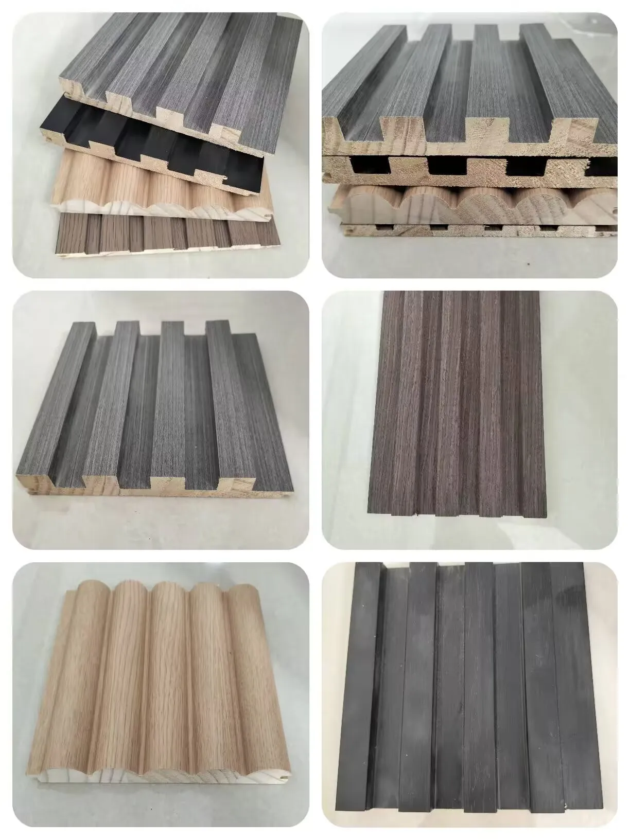 High Quality Solid Wood Fluted Wall Panels-Hand-Crafted Waterproof Wall ...