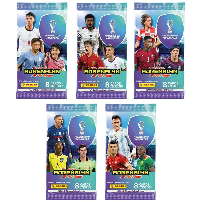 New Arrival 2022 Qatar World Football Star Collection Card High Quality ...