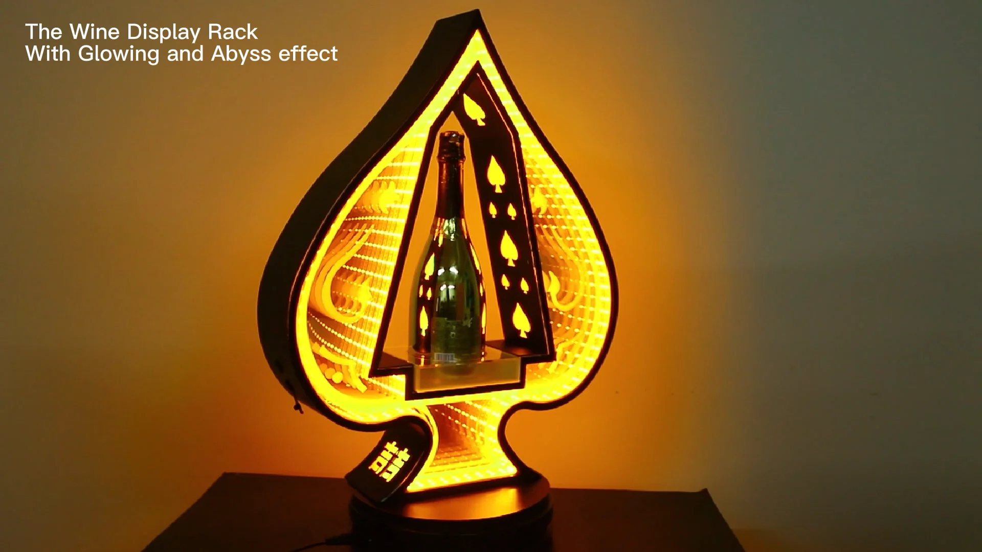 Bar Nightclub Supplies Abyss Led Glitter Rack Champagne Xo Vip Stand ...