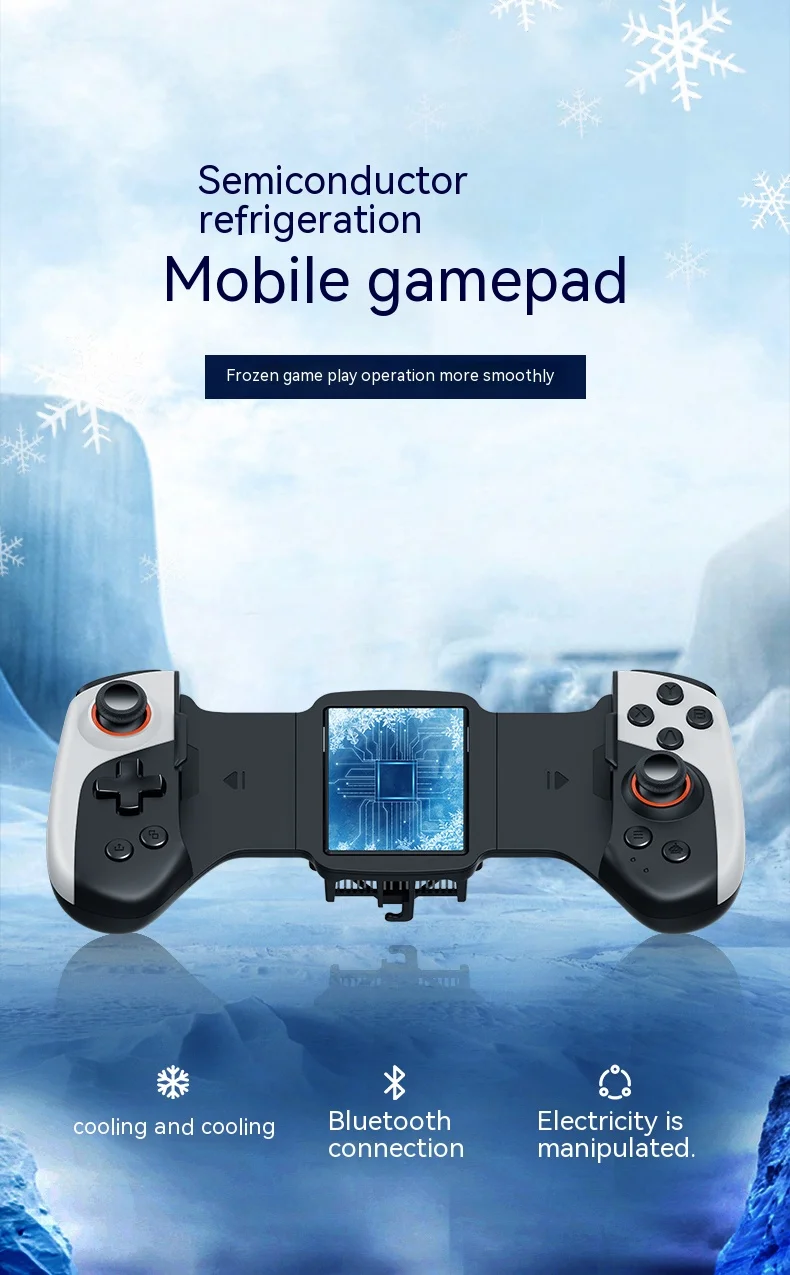 JK02 Gaming Joystick - Fast Cooling Controllers for Android & Ios