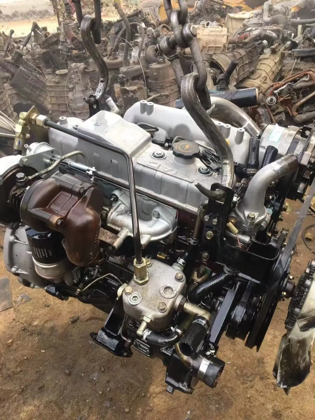 Truck Jac Rui Ling Engine Used Complete Jac Truck 4da1 Engine Parts ...