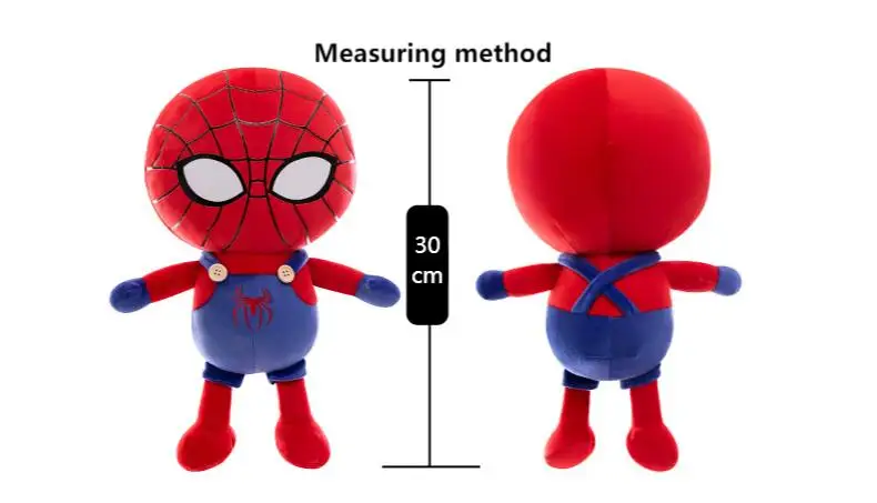 New Design Cartoon Spider-man Plush Doll Classic Reduction Spider Plush ...