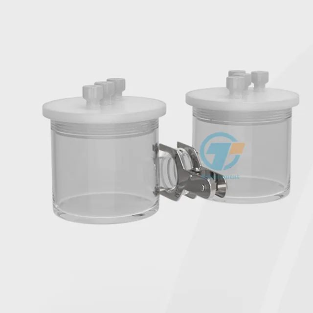 Laboratory Sealed H-shaped Electrochemical Electrolytic Cell - Buy ...