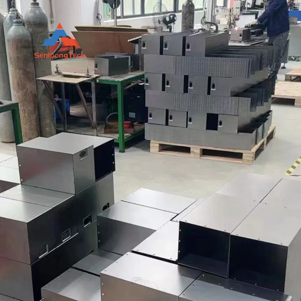 Custom Size Sheet Metal Energy Storage Box Custom Galvanized Stainless ...