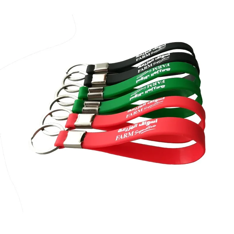 2023 Personalised Silicone Wristband With Keyring,Fully Customised ...