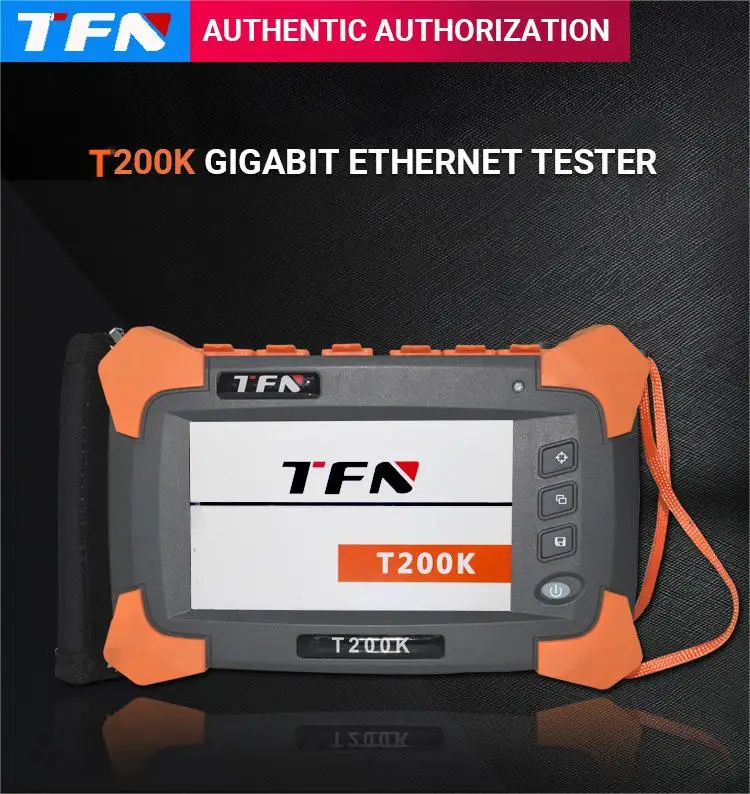 Tfn T200k 10/100/1000m Multifunction Network Analyzer Rj45 Lan Cable ...