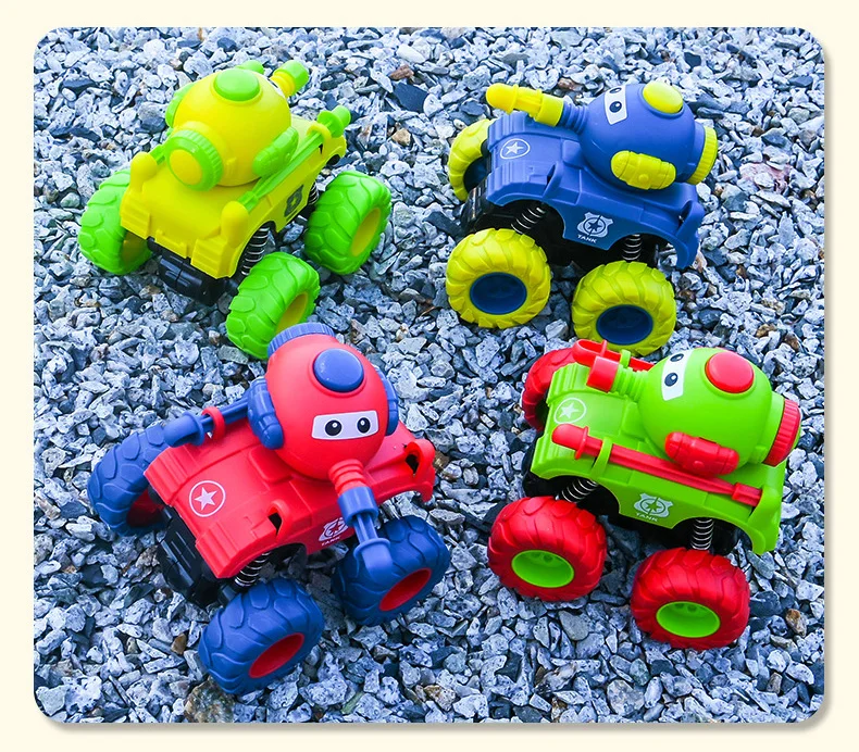 Eco-Friendly Mini Toy Car - PVC Friction Vehicle, 1:22 Scale, Unisex