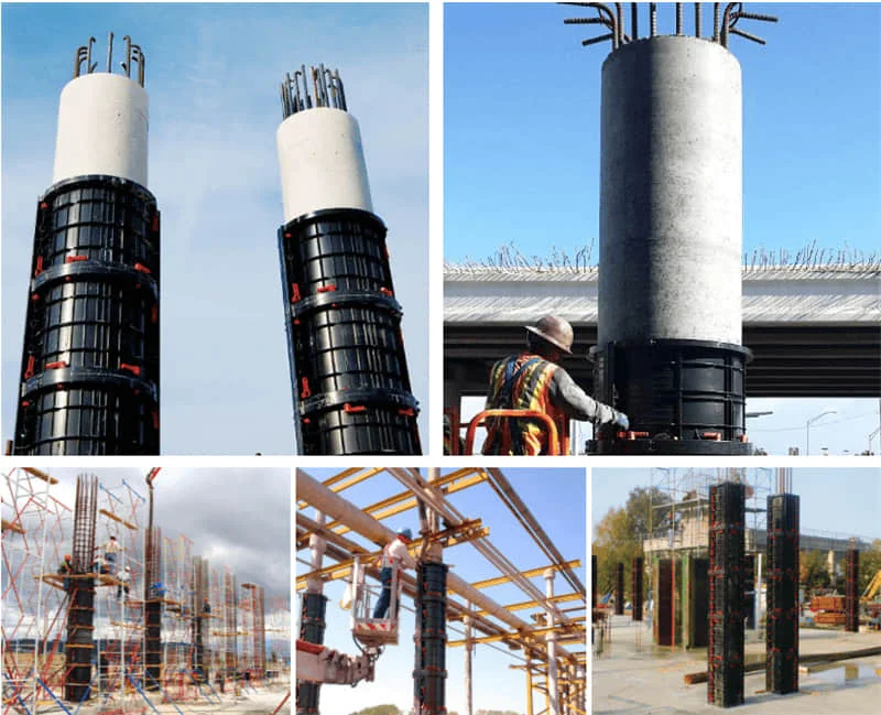 ABS Plastic Concrete Column Formwork - Durable & Versatile