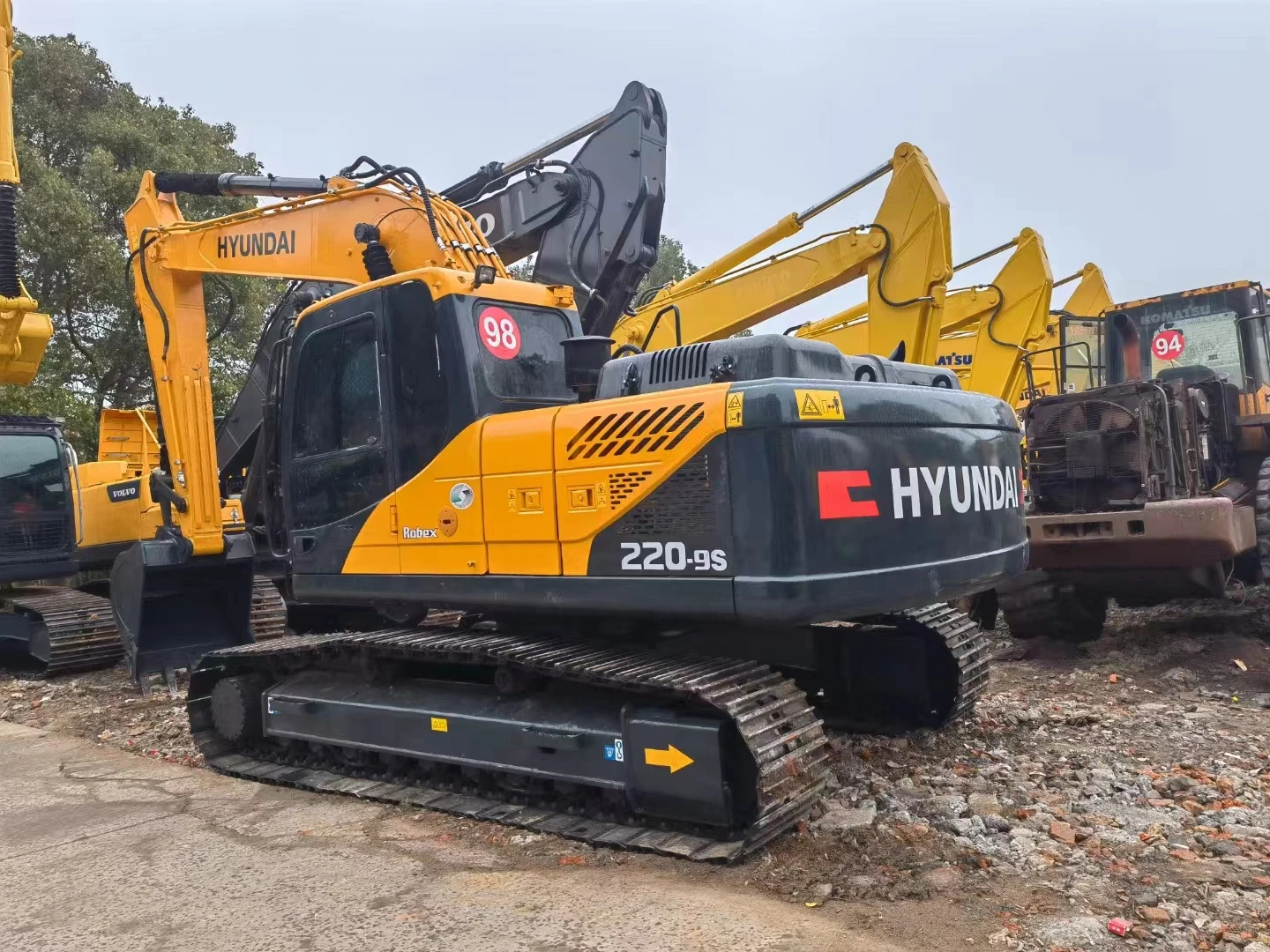 Korea Original Hyundai 220LC-9S Excavator Hyundai 220 20ton Excavator ...