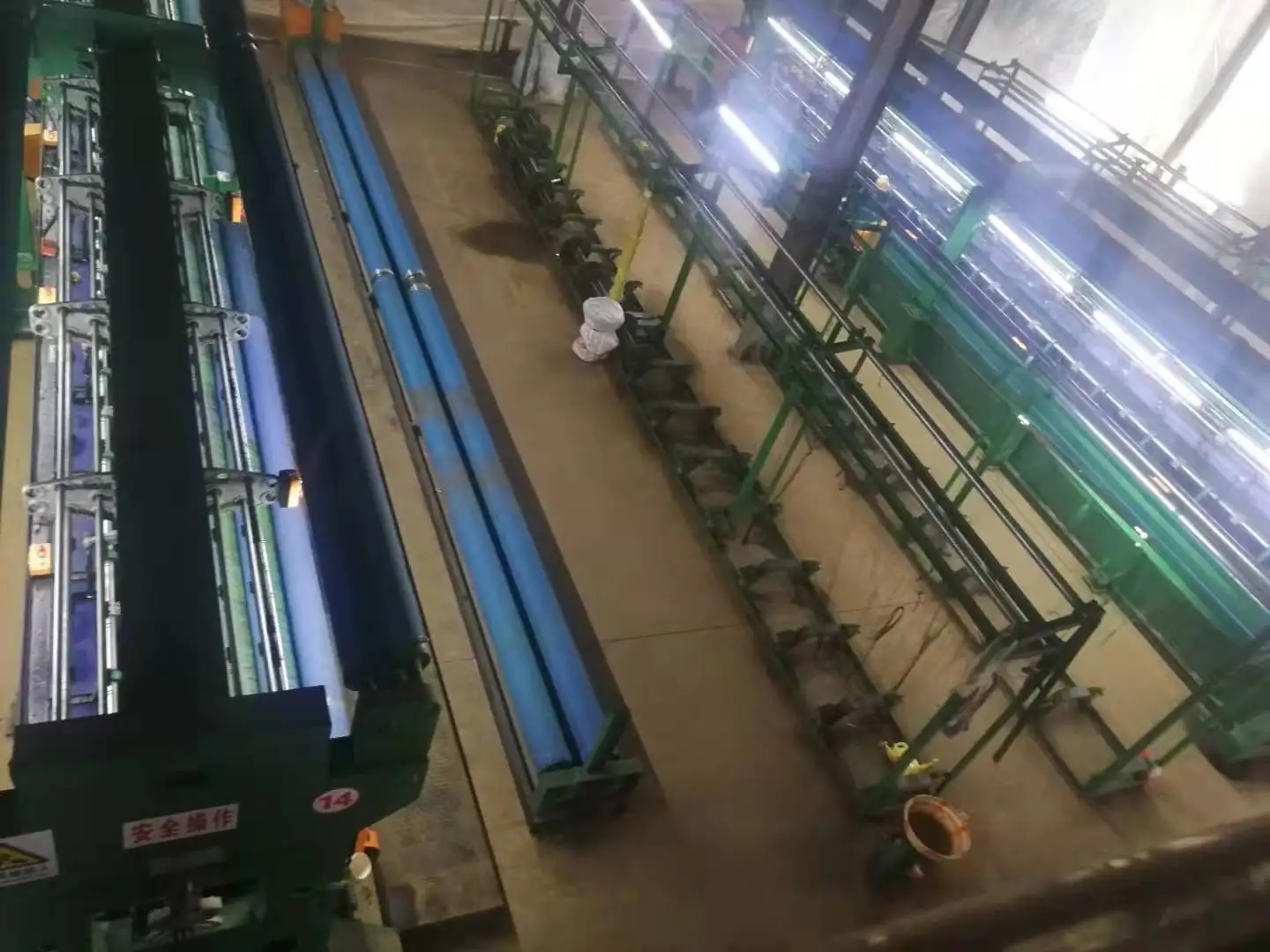 Green HDPE Grid Mesh Knotless Safety Net Construction Scaffolding ...