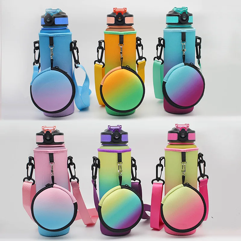 Water Bottle Cooler Sleeve - Customized Neoprene Carrier