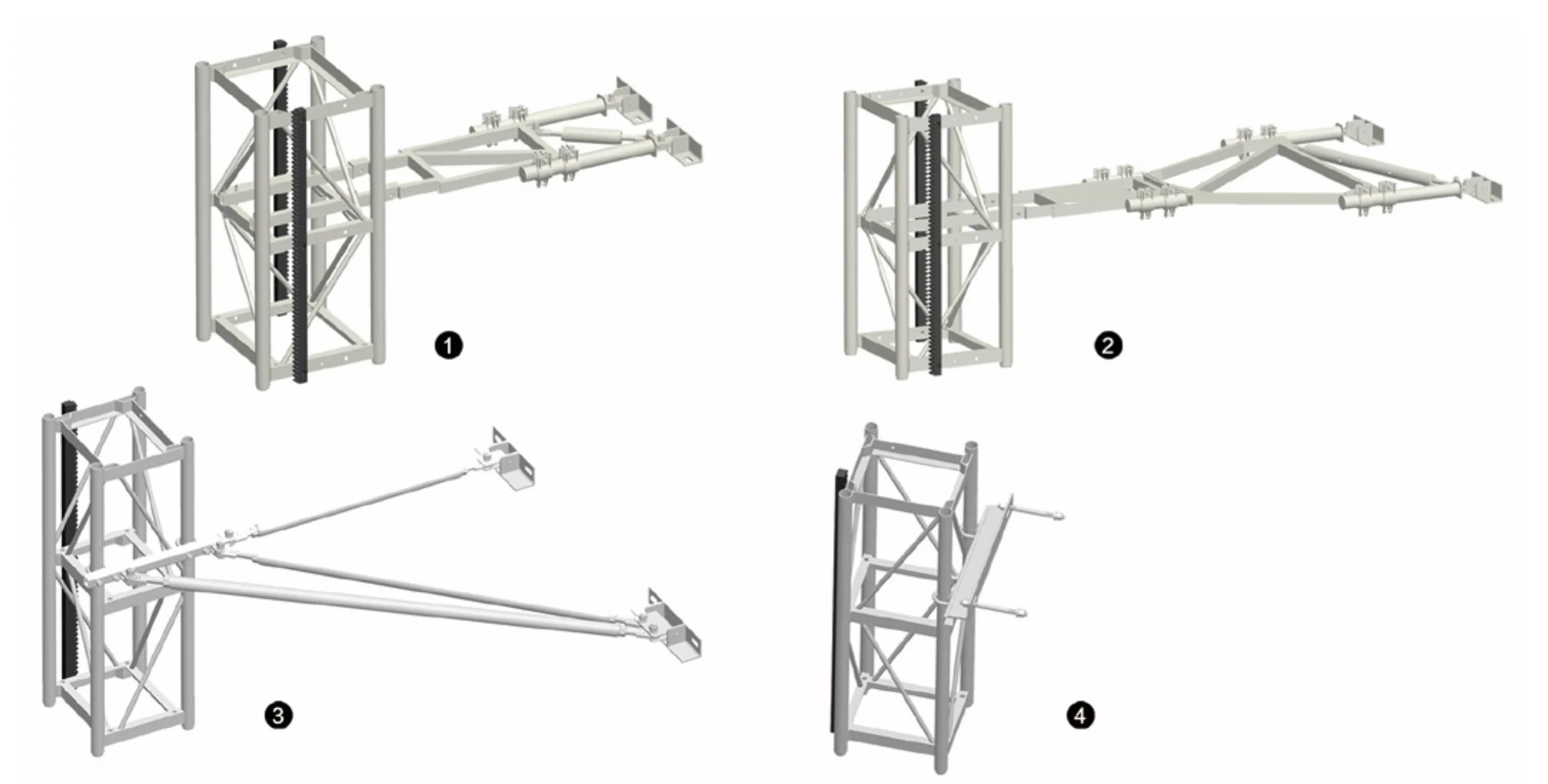 Zk Material Hoist With Open Top Building Lift With Remote Control China ...
