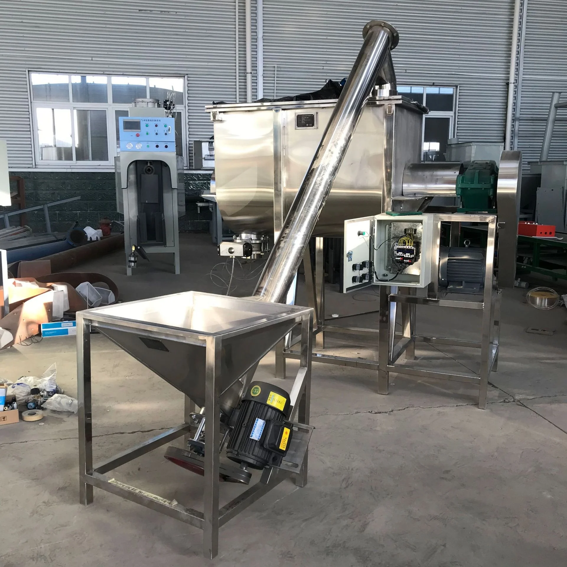 Alibaba.com: 100kg capacity, horizontal ribbon blender for milk powder ...