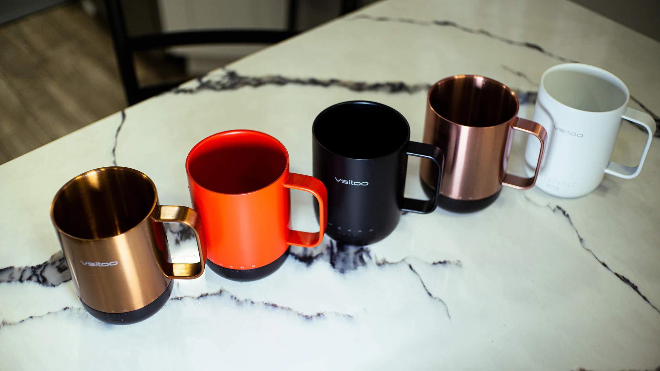 Custom Logo 14oz Smart Mug App Temperature Control Smart Drinkware 4-hr ...