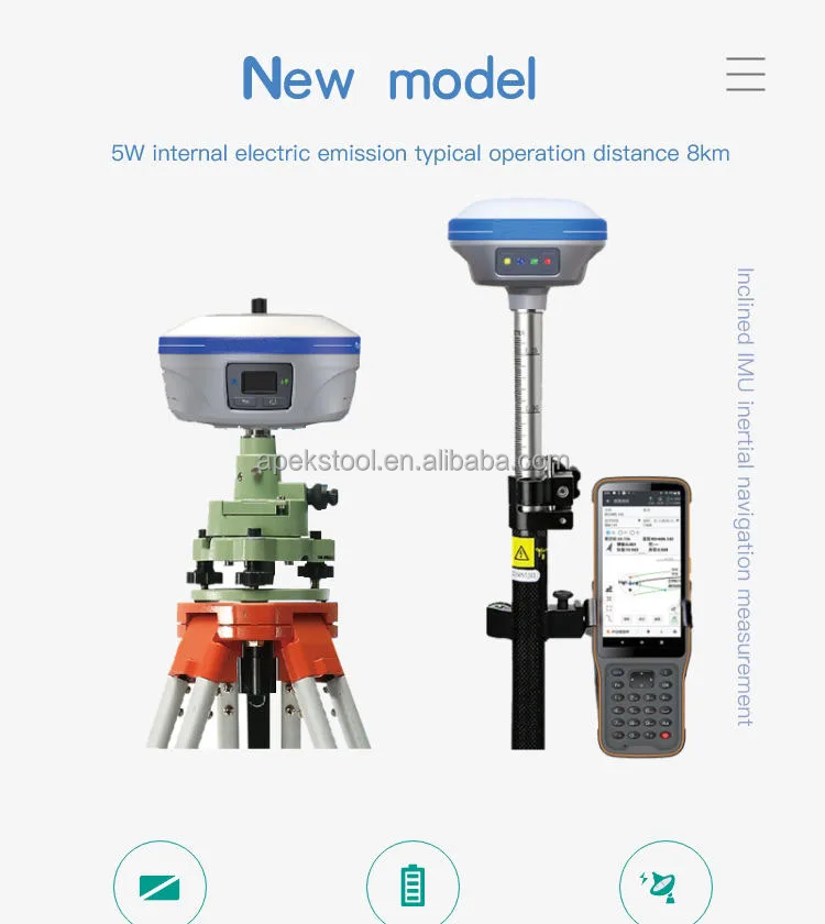 CHC I73/x6 GNSS RTK Antenna - Precision Topography Tools