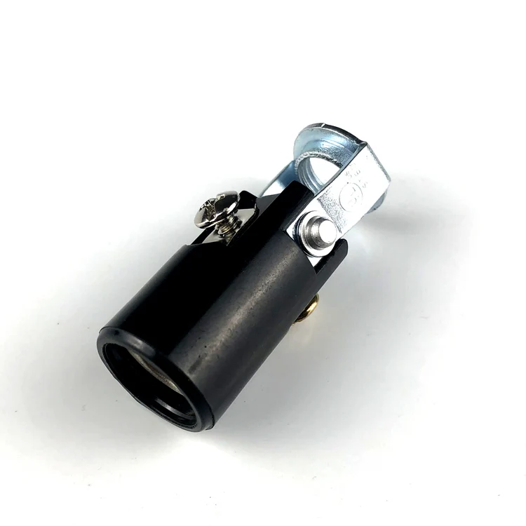 E12 Lamp Holder - Bakelite Lamp Socket with 1-Year Warranty