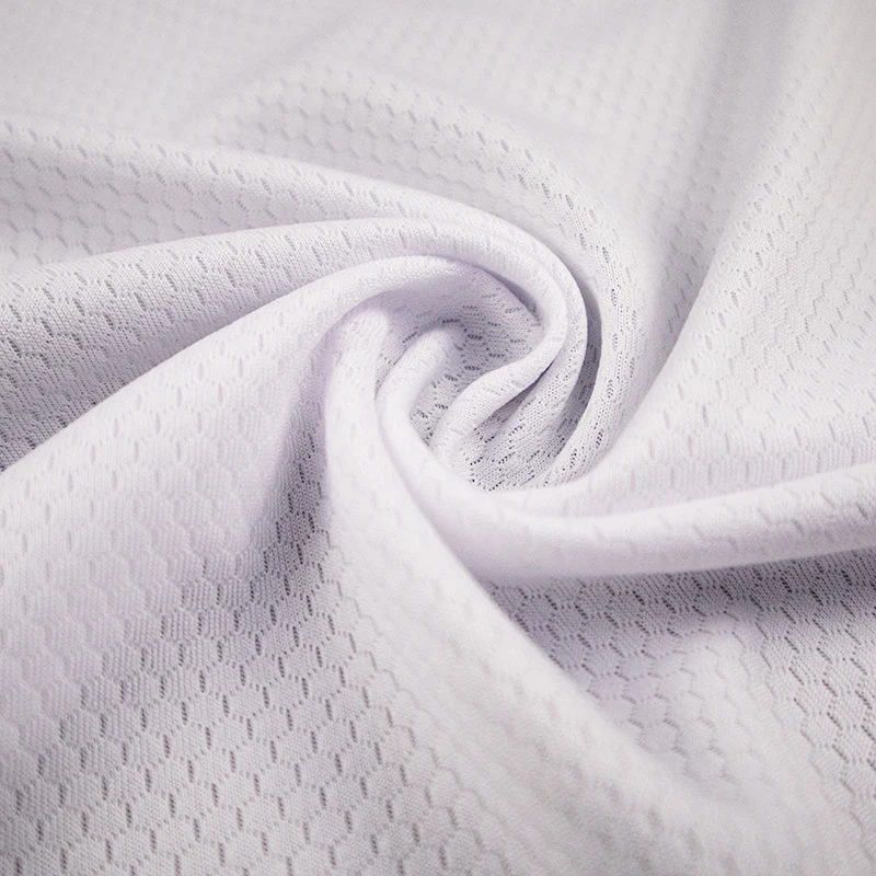 100% Polyester Breathable Double Knit Football Jacquard Poly Sports ...