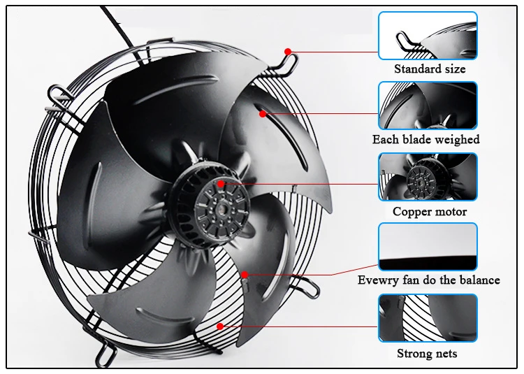 Explosion Proof Axial Fan 350mm Ideal For Effective Cooling And ...