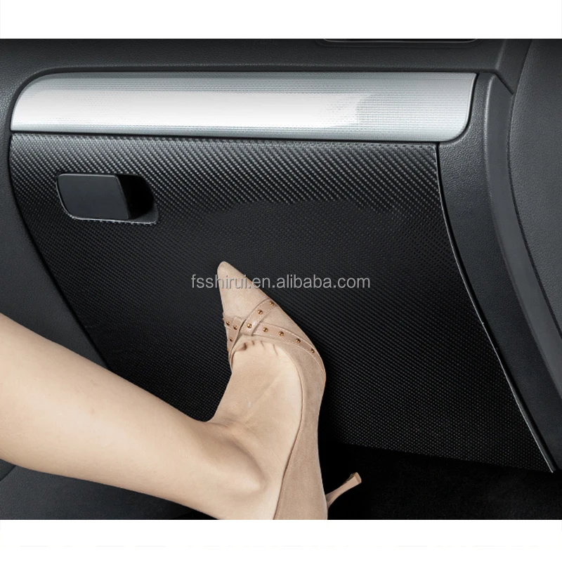 Carbon Fiber Leather Car Door Pad Anti-kick Mat for Kia K5 Optima 2020 ...
