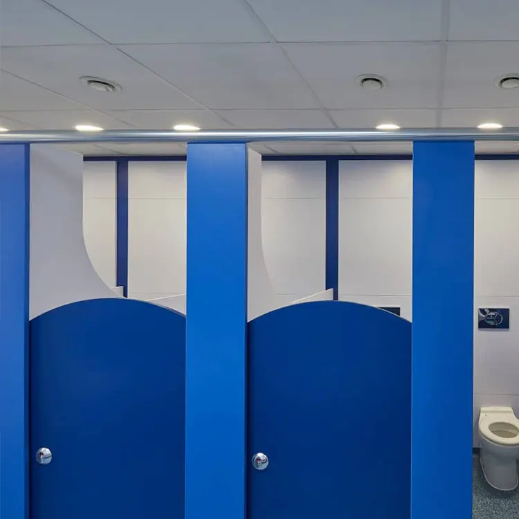 Modern Restroom Cubicles for Primary Schools - Durable & Stylish