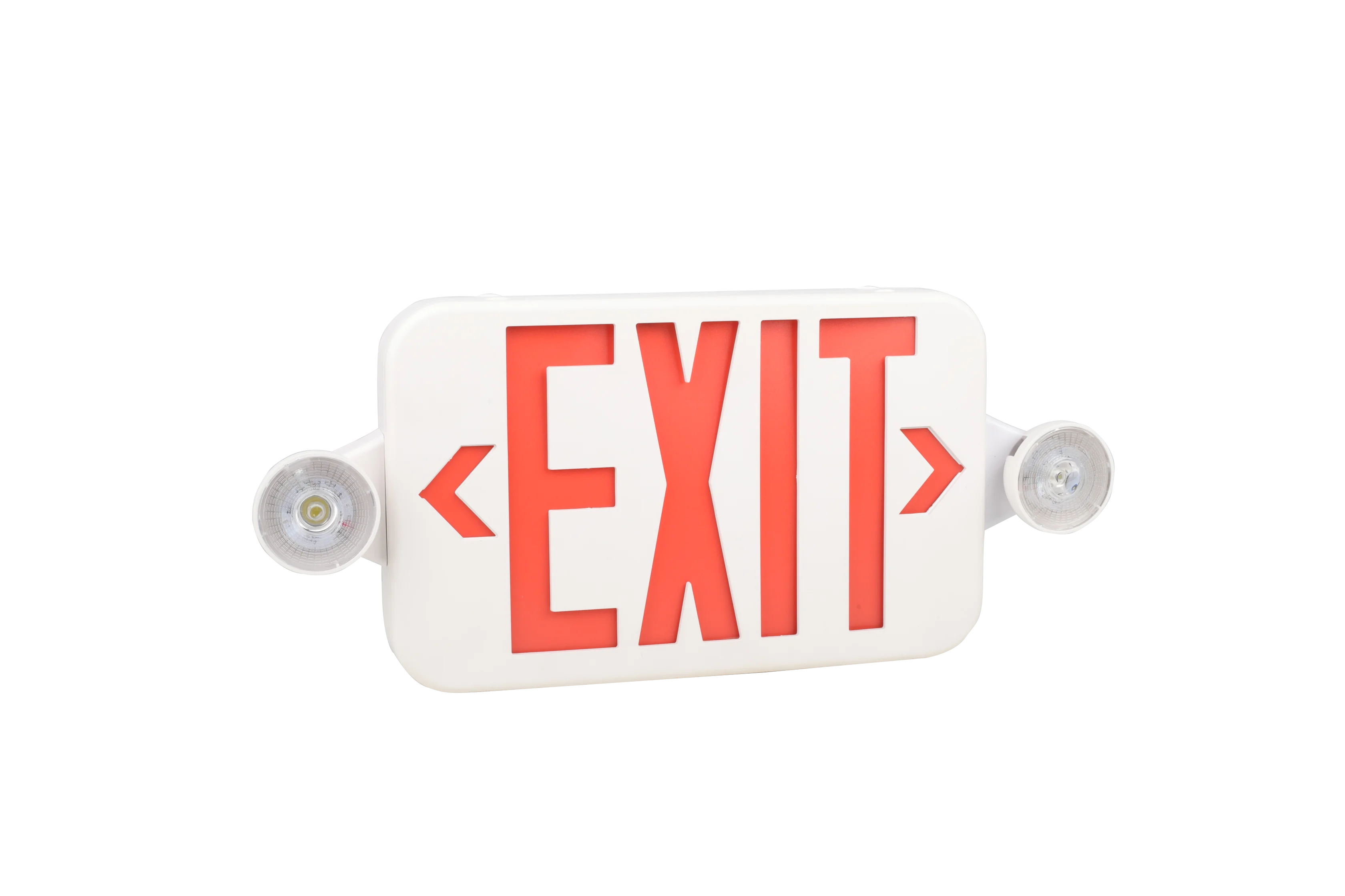 Wall/ceiling Mounted 2*1w Fire Emergency Exit Light Rechargeable Exit ...