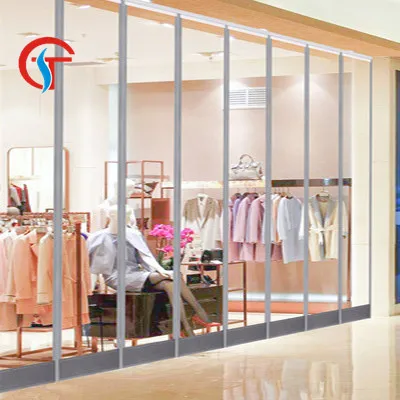 Transparent Energy Saving PVC Door - Shopfront Screen Curtain
