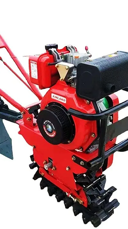 Mini Power Tiller Two Wheel Hand Tractor Ratavator Rotary Multi ...