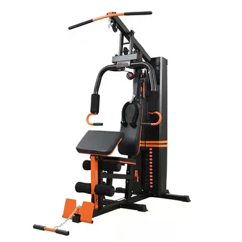 Home Gym Multi Function Single Station With 75kg Weight Stack Gym ...