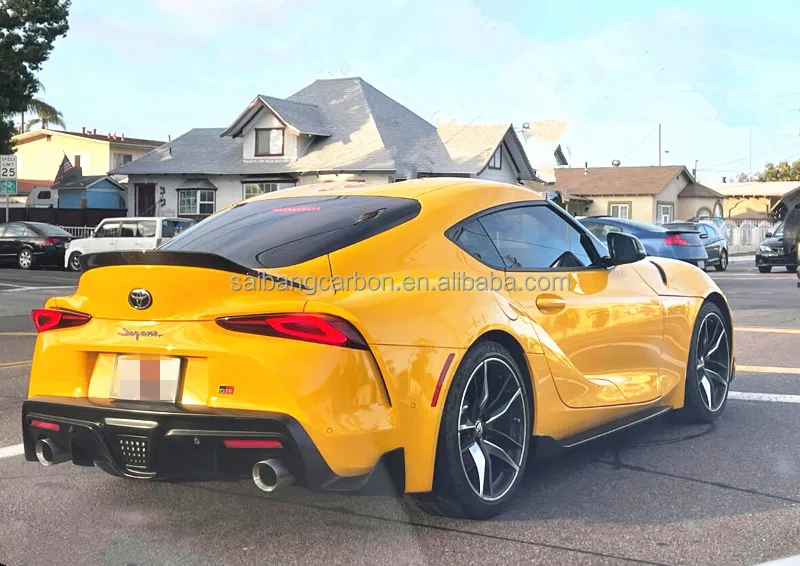 For Toyota Gr Supra Mk5 Gr Supra Edition Style Carbon Fiber Rear High ...