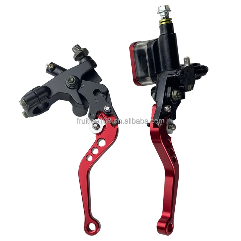 Universal Motorcycle 7/8" 22mm Handlebar Brake Master Cylinder Clutch Lever Cnc Left Right Set ...