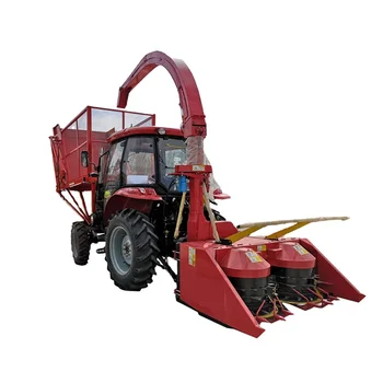 Tractor Mounted Mini Forage And Silage Harvester With Hopper For Corn ...