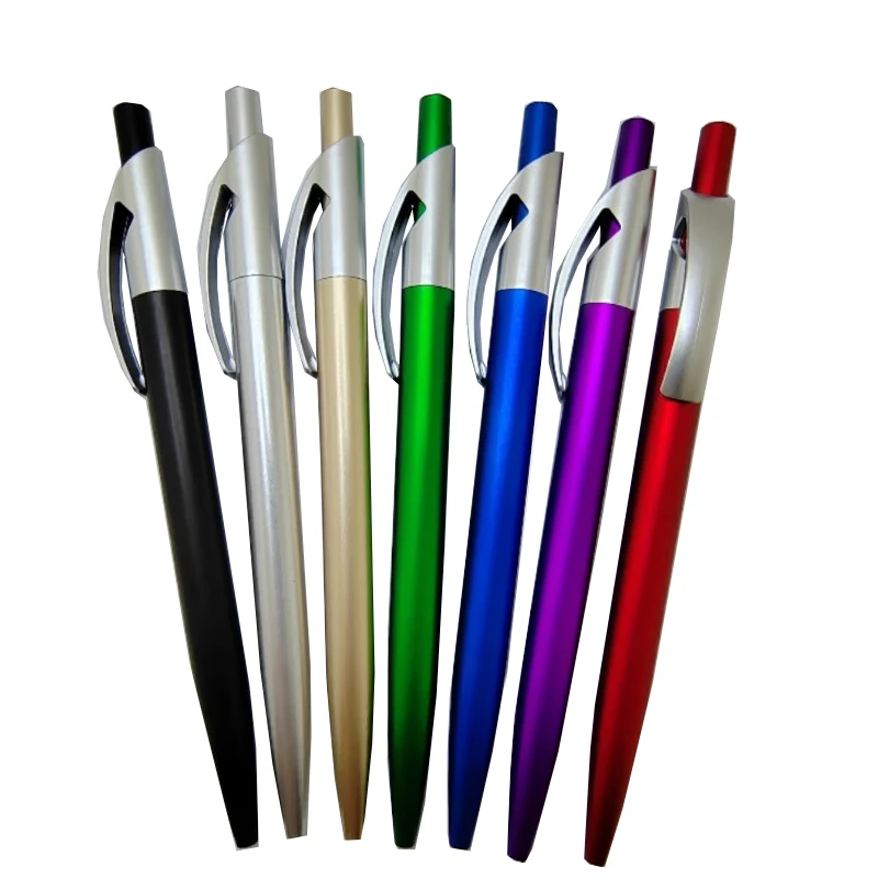 Advertising Printed LOGO Plastic Ballpoint Pen Custom Logo Ball Pens