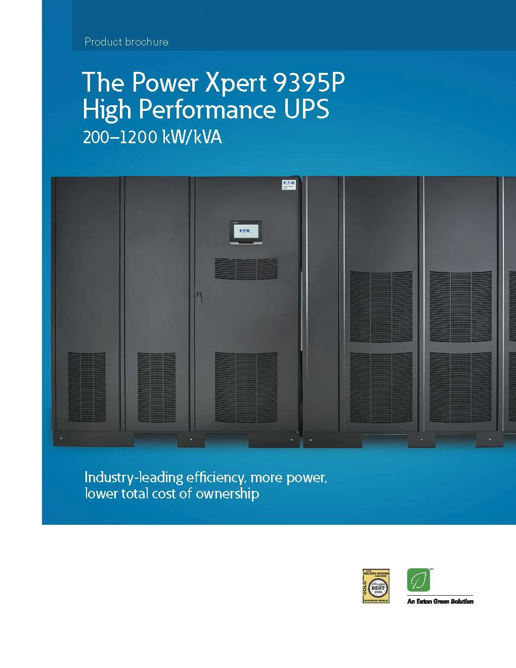 Eaton Power Xpert 9395 - 600KVA Triple Phase UPS System