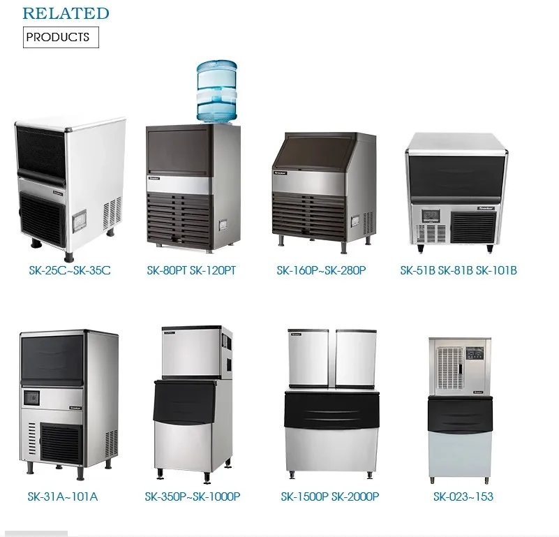 Cube Bullet Shape Ice Maker Stainless Steel Ice Making Machine - Buy ...