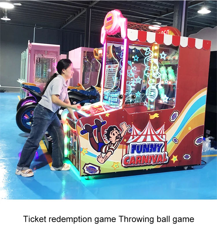 Funny Carnival - Hit down the Clown Lottery Tickets Game