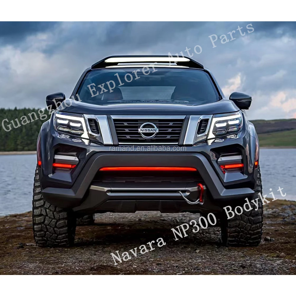 Navara Np300 Facelift Bodykit Suit For Nissan Navara Np300 2016-2021 ...