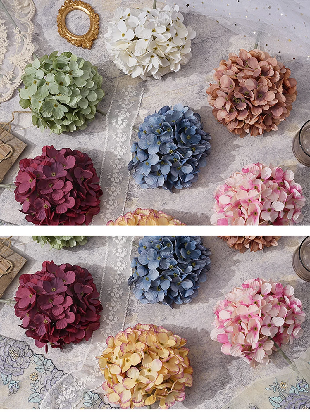 Single Hydrangea Lollipop Wedding Auditorium Decoration Road Flower ...