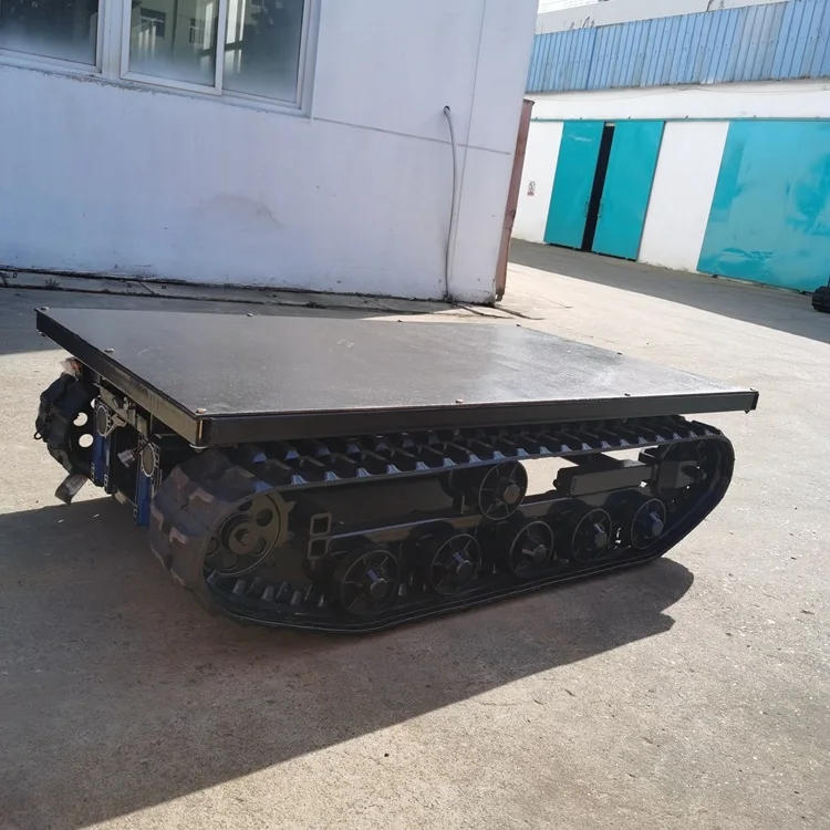 All Terrain Tracked Robot Chassis - Customizable & Durable