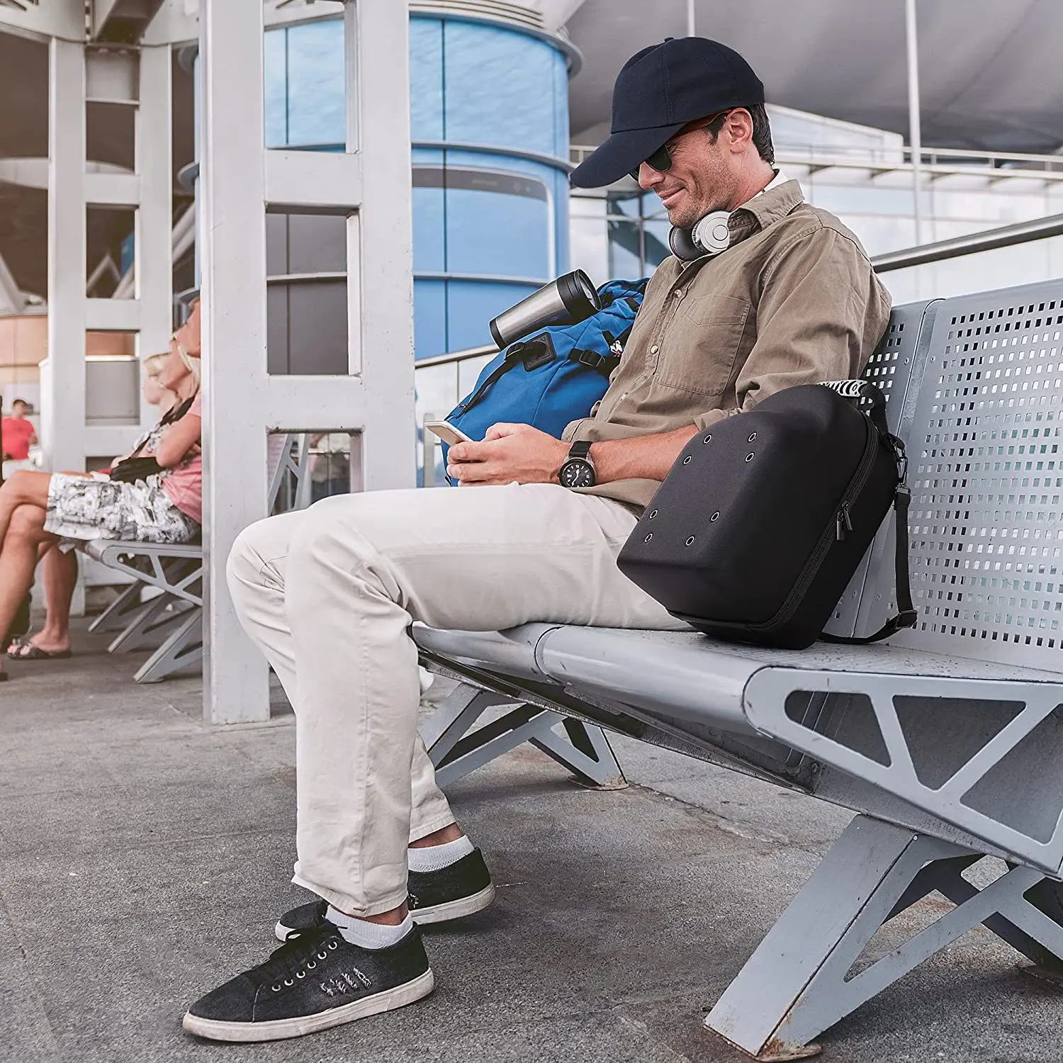 Custom Eva Baseball Portable Hat Storage Boxes Eva Cap Case Carrying ...