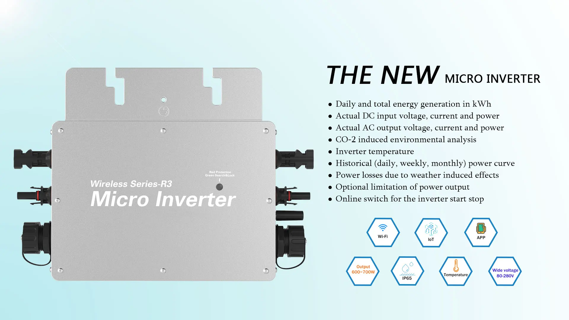 2000w 2400w Waterproof Solar Inverter 12 Years Manufacturer Ip67 Micro ...